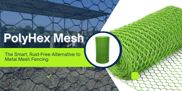 PolyHex Mesh: The Smart, Rust-Free Alternative to Metal Mesh Fencing ...